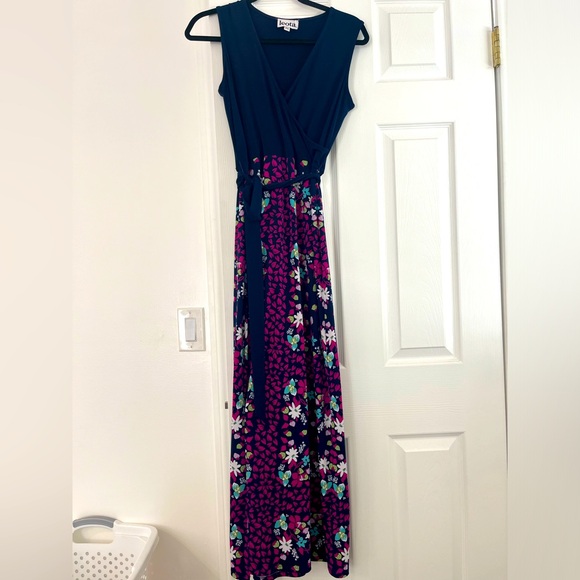 Leota | Dresses | Leota Floral Maxi Dress Mp | Poshmark